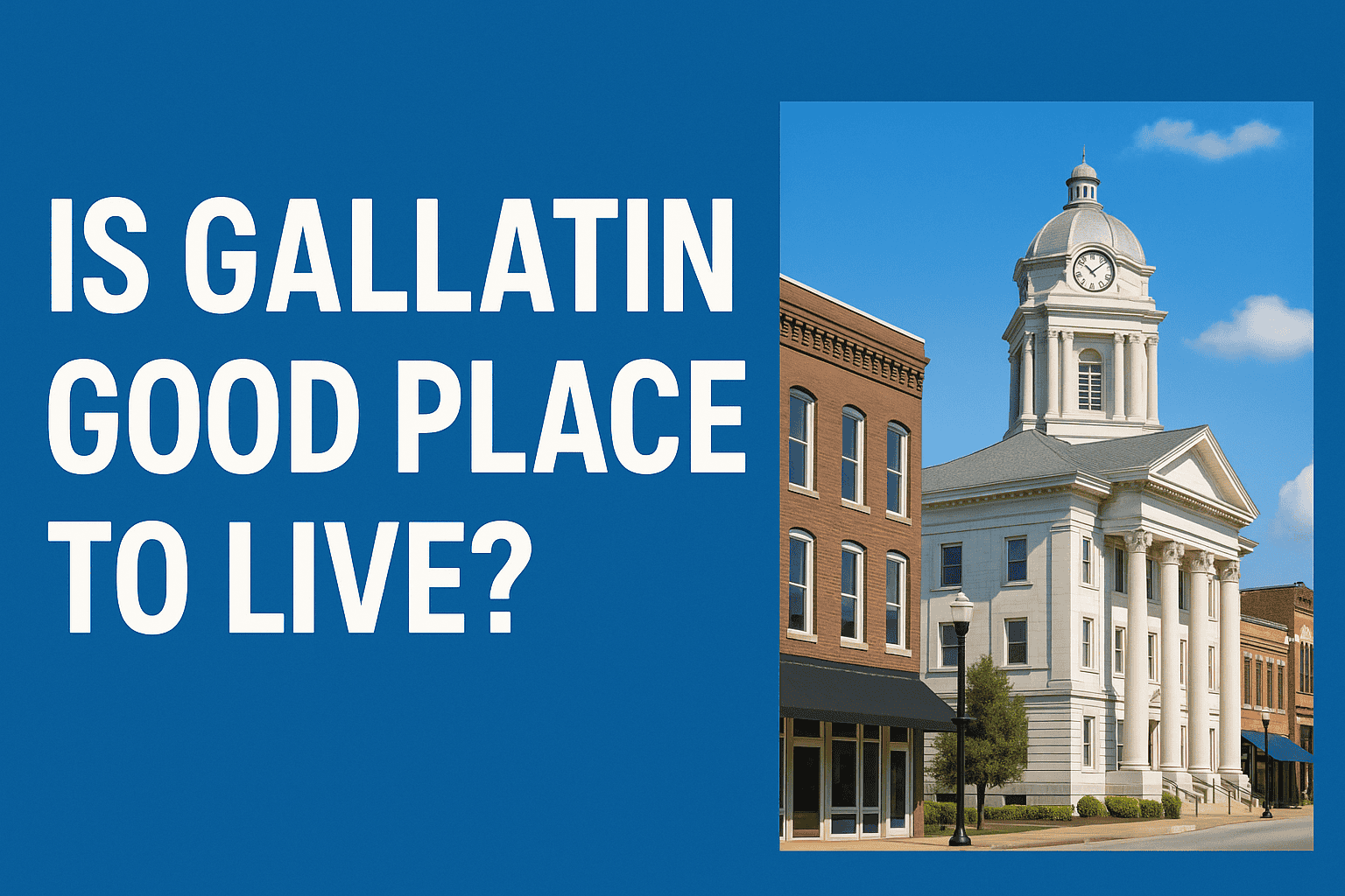 Is Gallatin Good Place To Live